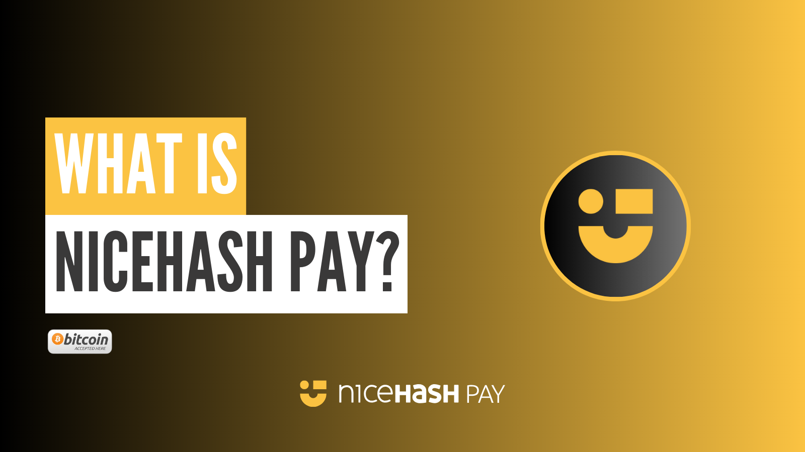 What is NiceHash Pay? | NiceHash