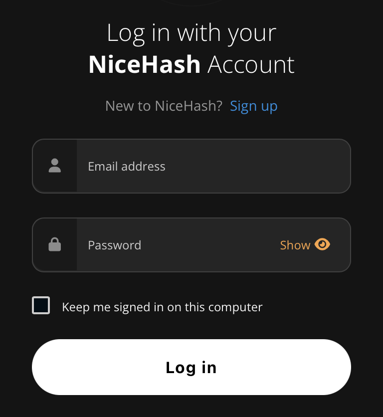 How to deposit Bitcoin (BTC) | NiceHash