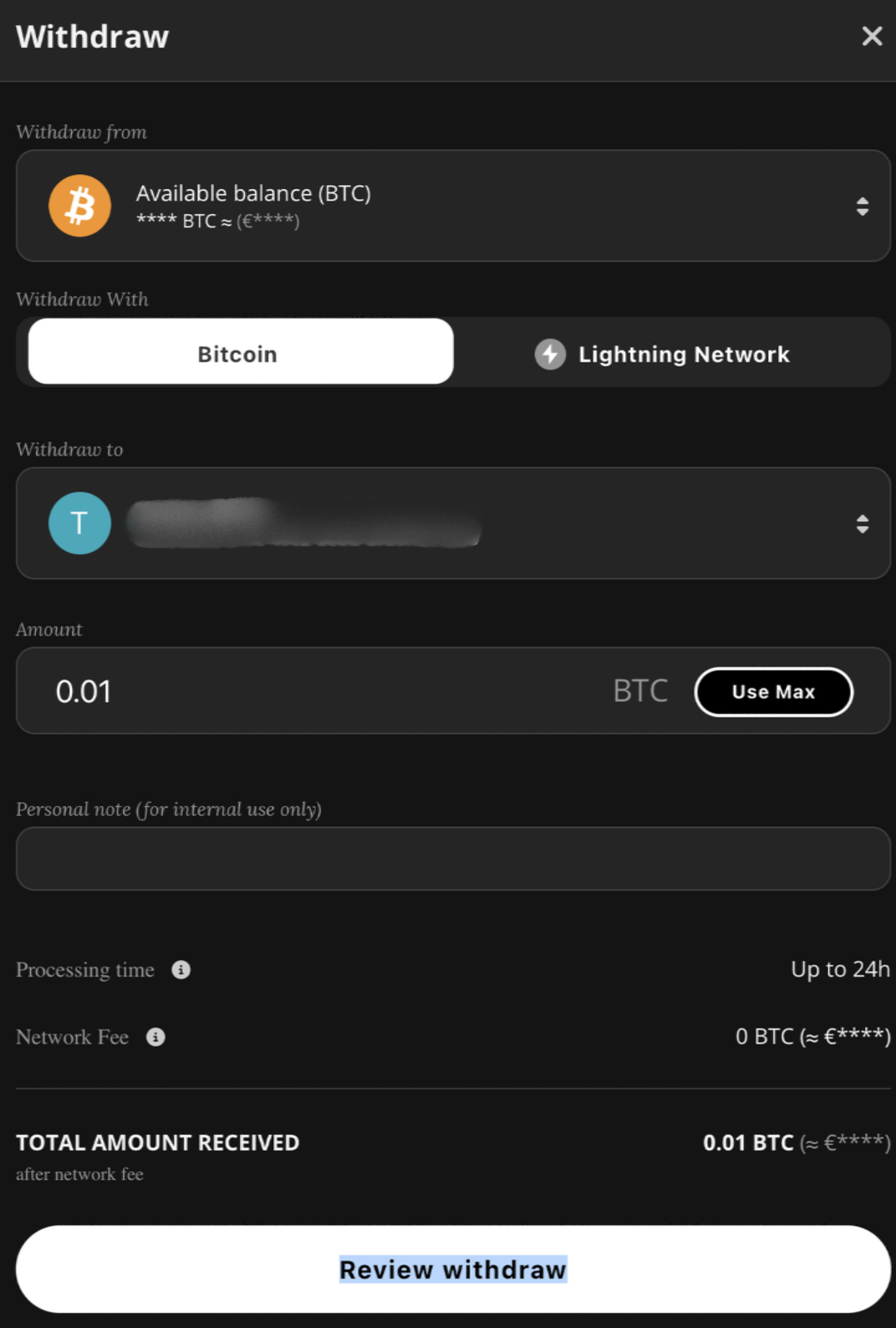How to withdraw Bitcoin (BTC) | NiceHash