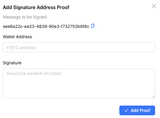 How to sign a wallet using Wallet Signature Proof? | NiceHash