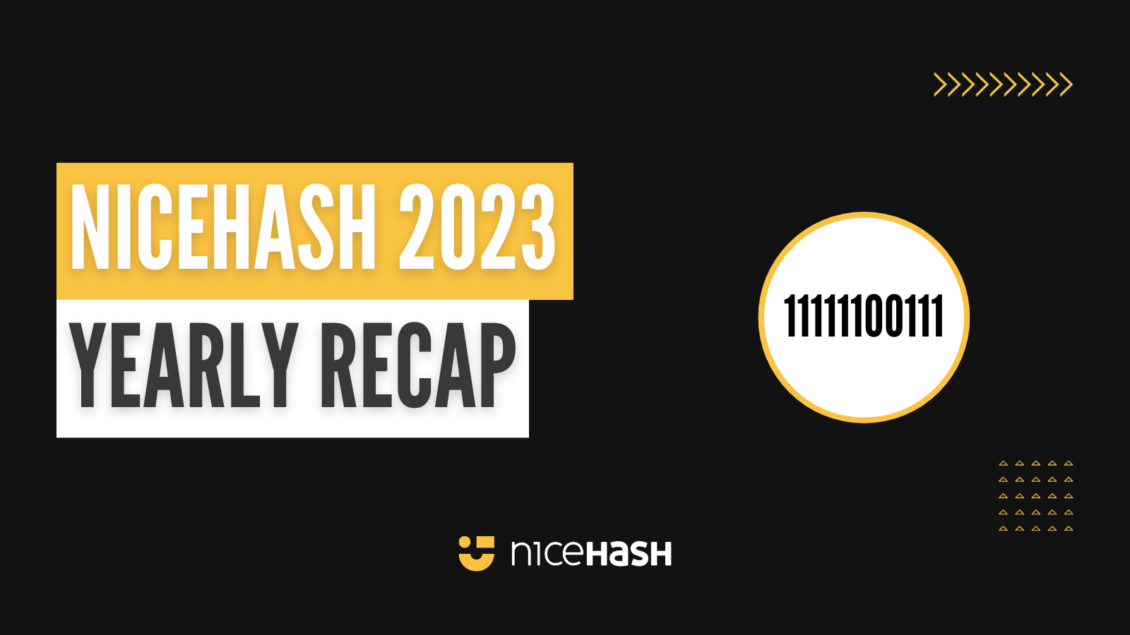 NiceHash 2023 Yearly Recap | NiceHash
