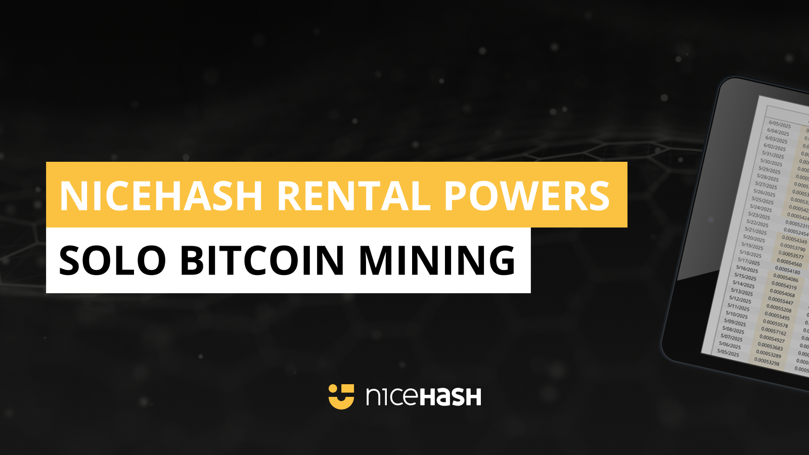Beating the Odds: How NiceHash Powers Solo Bitcoin Block Finds | NiceHash