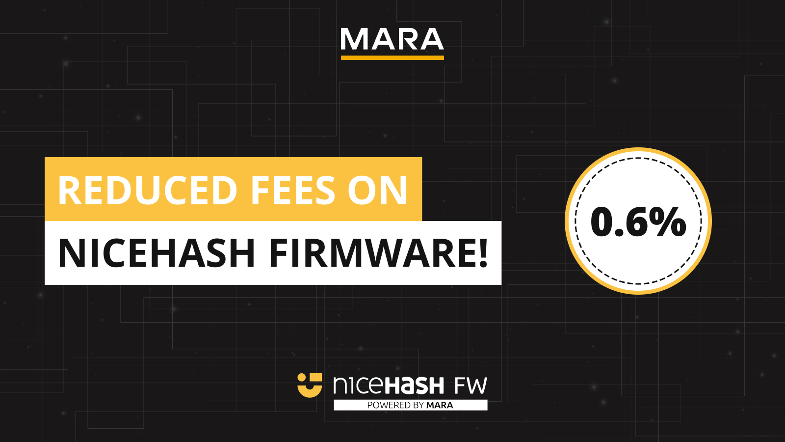 NiceHash Firmware: Reduced fees to just 0.6% - Limited time only | NiceHash