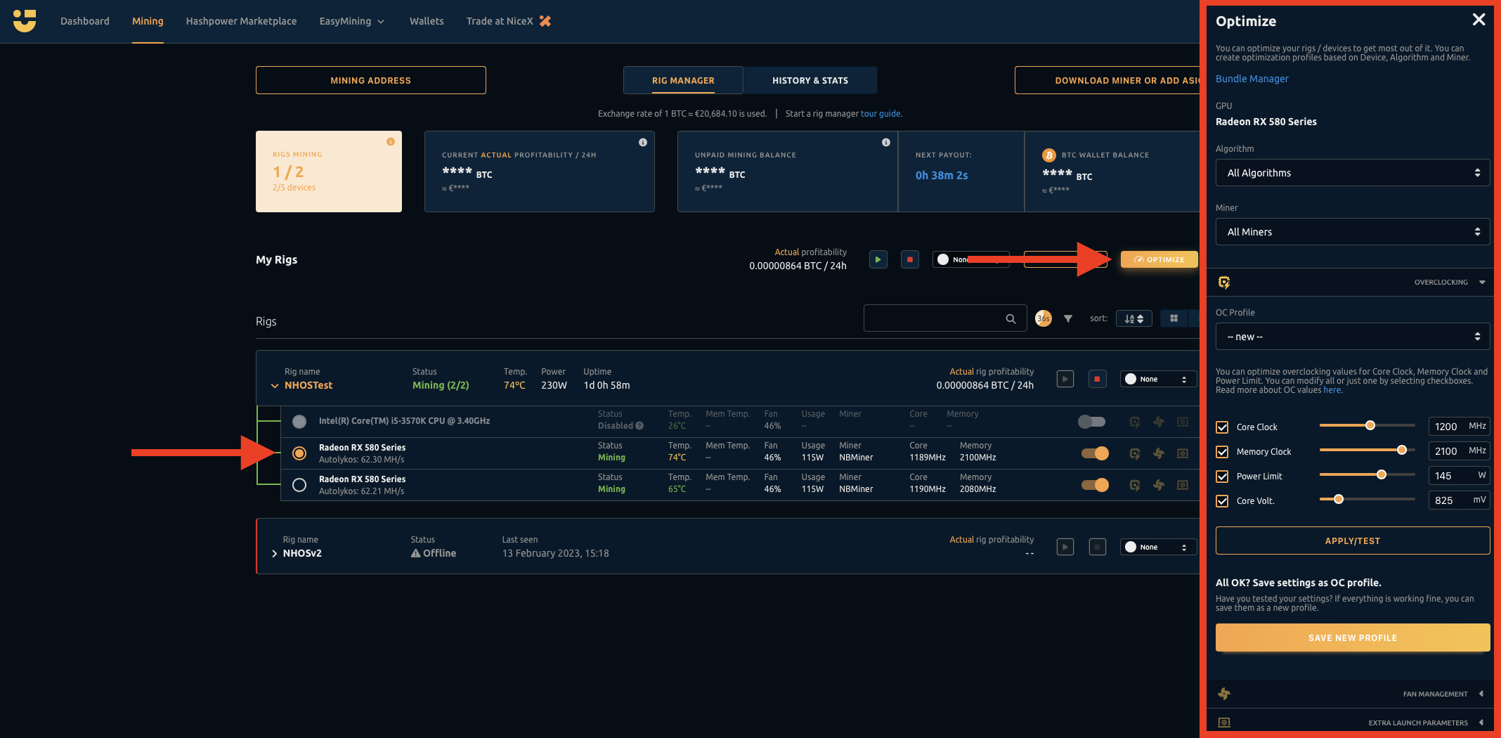 NiceHash Optimize Guide | NiceHash