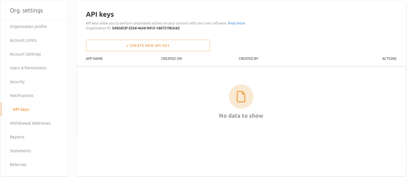 What is an Organization ID and how to get it? | NiceHash