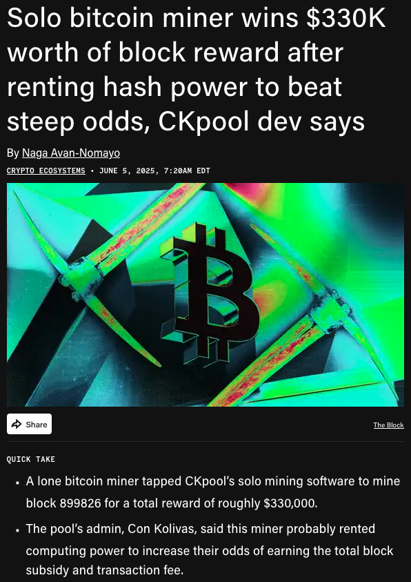 Beating the Odds: How NiceHash Powers Solo Bitcoin Block Finds | NiceHash