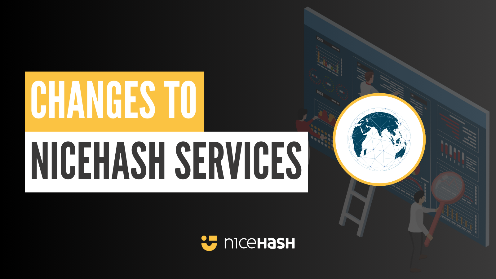 NiceHashサービスとインフラの変更について | NiceHash