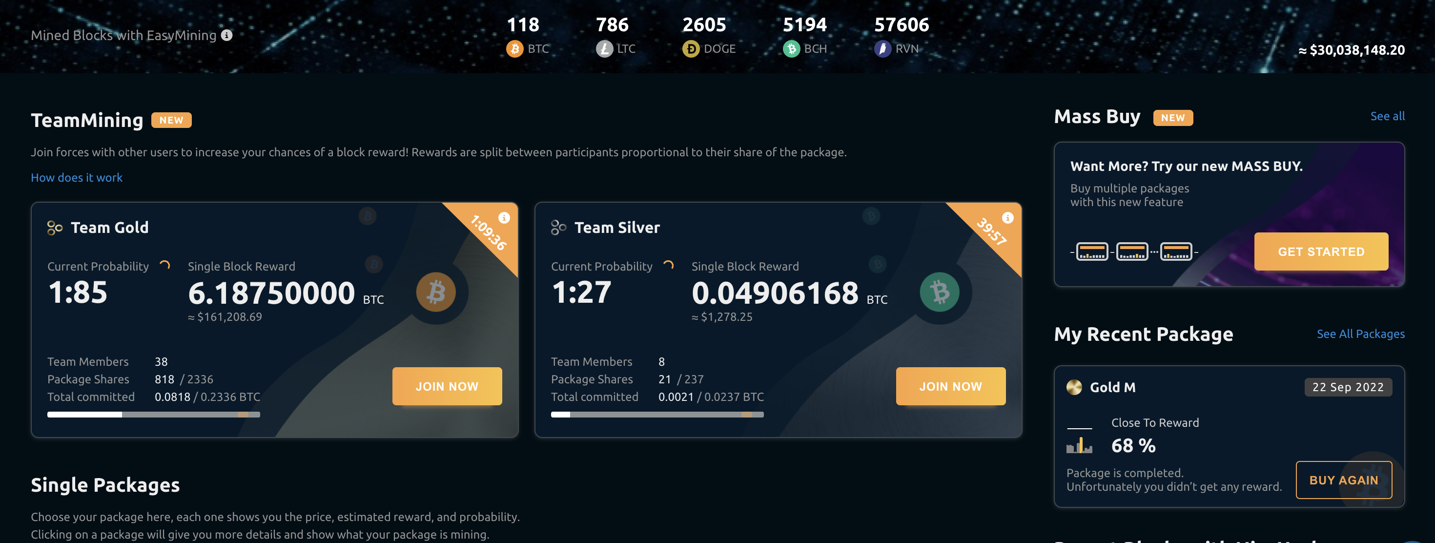 EasyMining迎来全新的批量购买功能！ | NiceHash