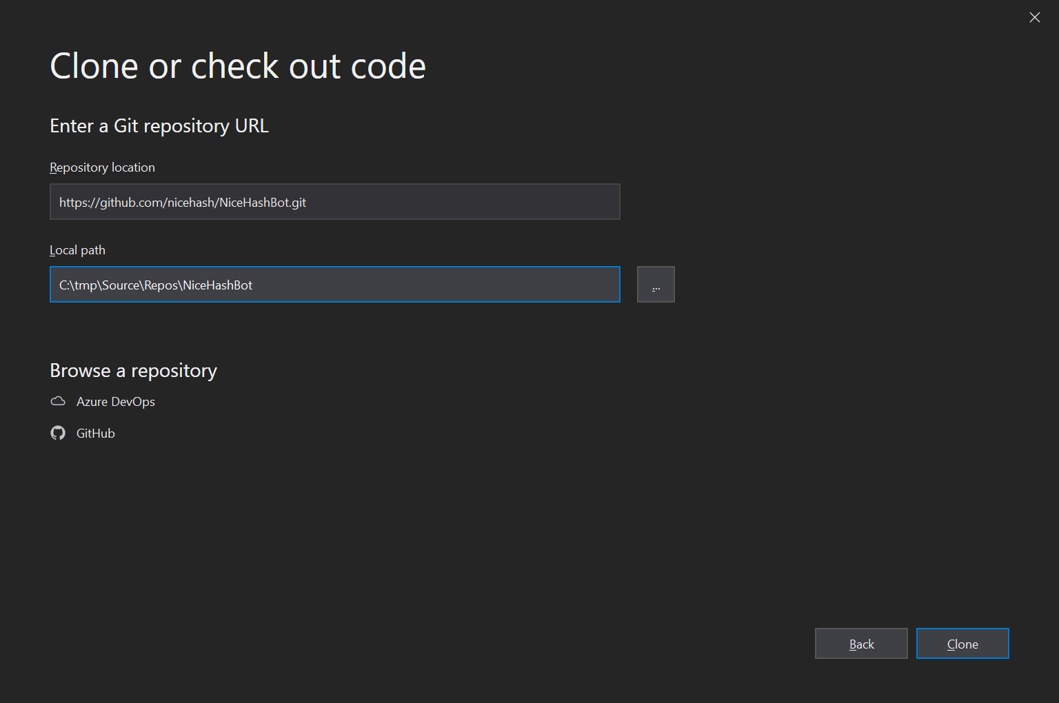 How to modify NiceHash Bot? | NiceHash
